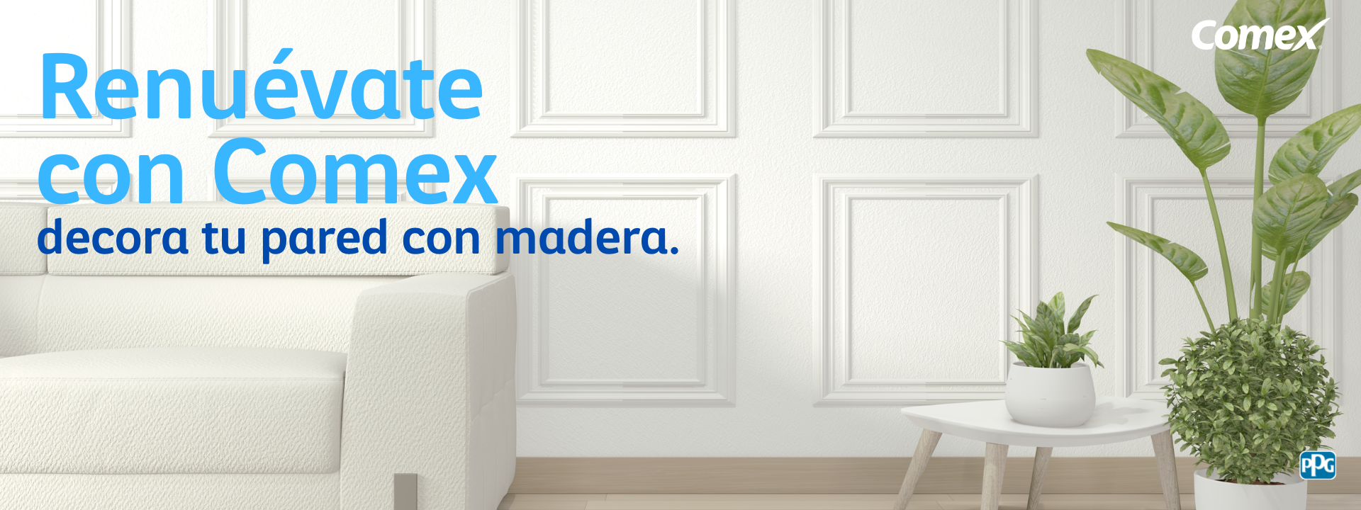BLOG Renuévate con Comex: decora tu pared con madera. - Pingol